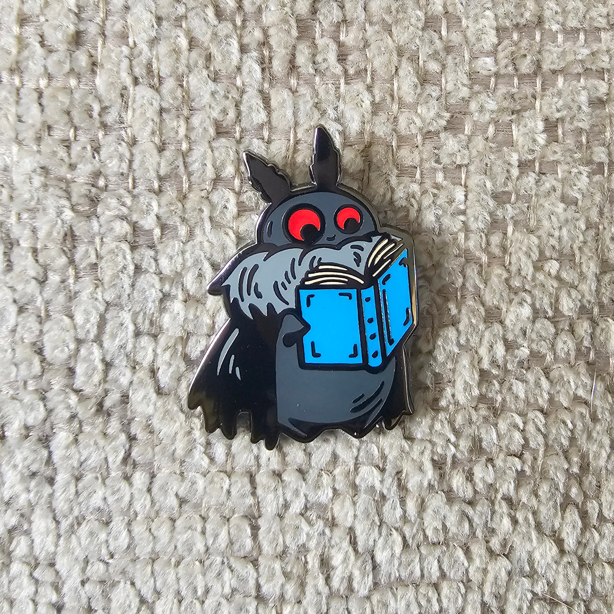 Mothman Enamel Pin – Sunfeather Studio