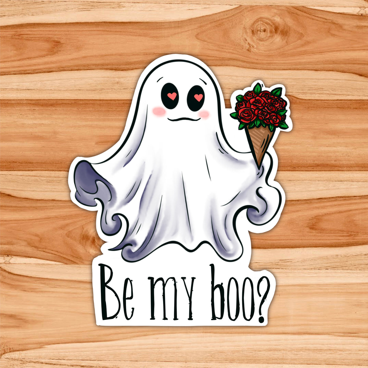 Be my Boo sticker – Sunfeather Studio