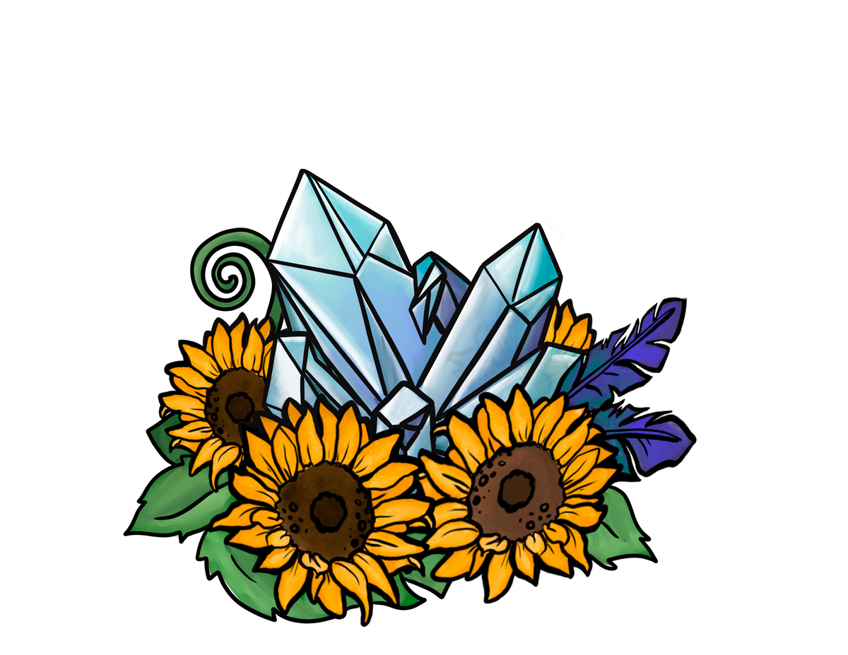 Sunfeather Crystal Sticker – Sunfeather Studio